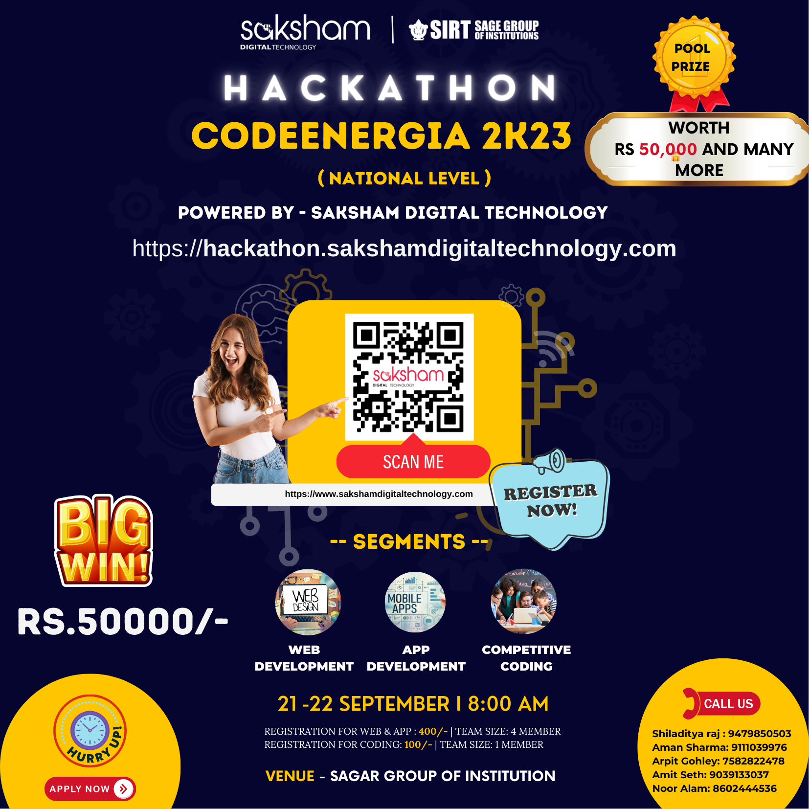 Software Training by Saksham Digital Technology-Learn to Code